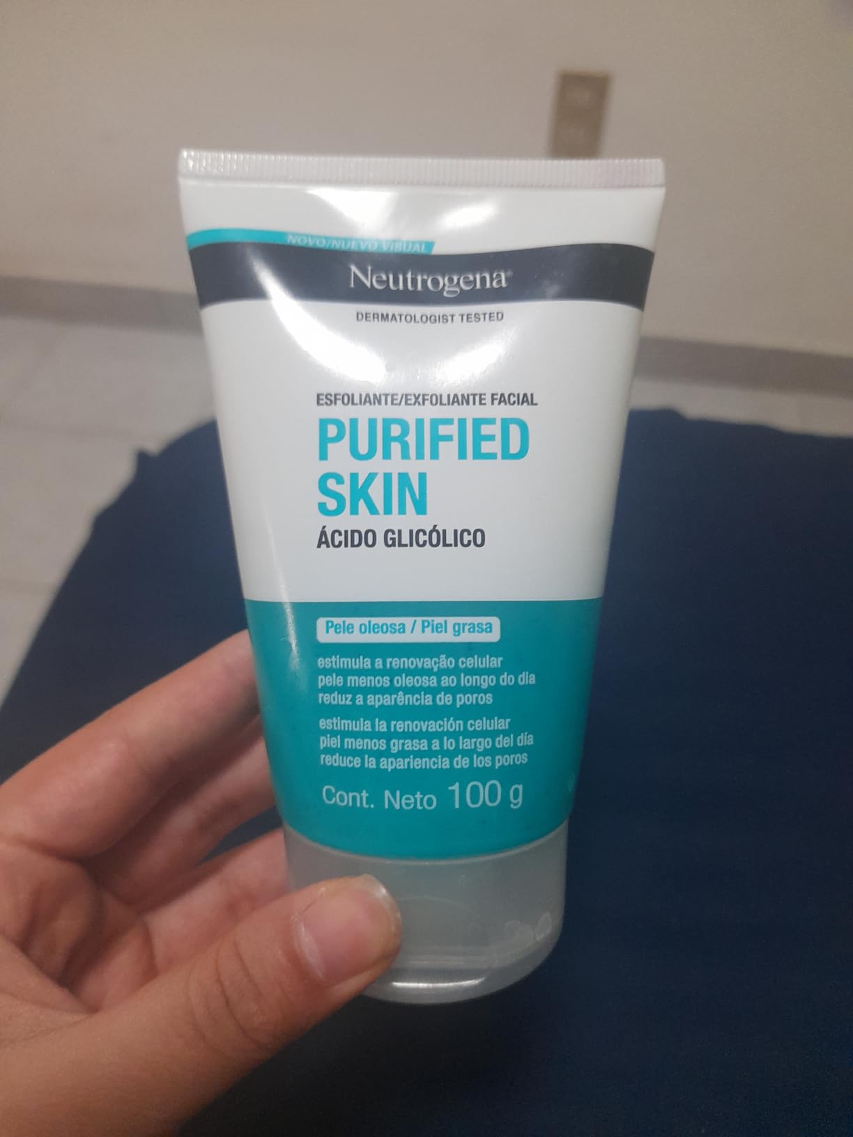 Exfoliante Facial Neutrogena Purified Skin Ácido glicólico 100 g, 1 ...