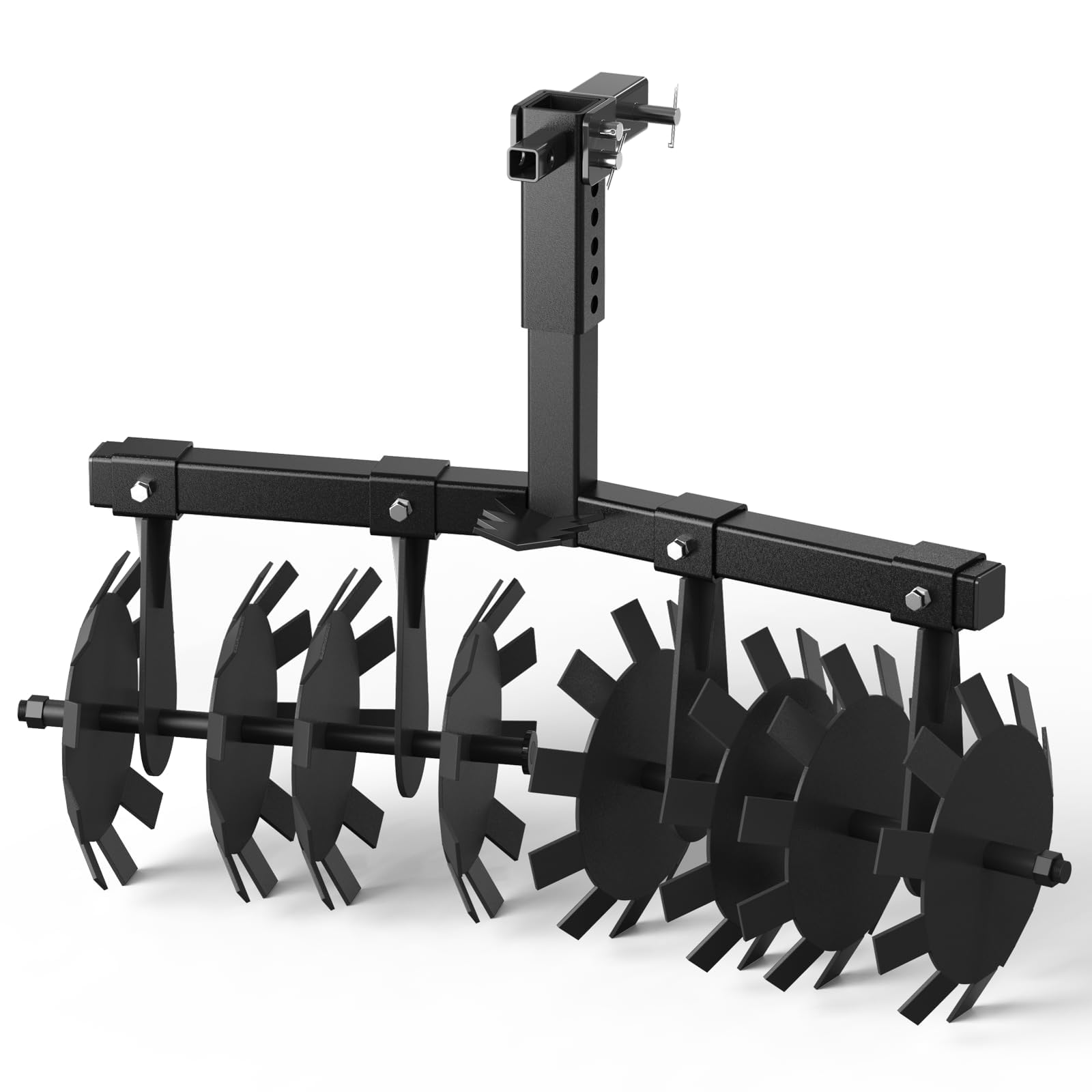 Amazon.com : 32 Inch Disc Plow Harrow, Heavy Duty Steel Adjust Height ...