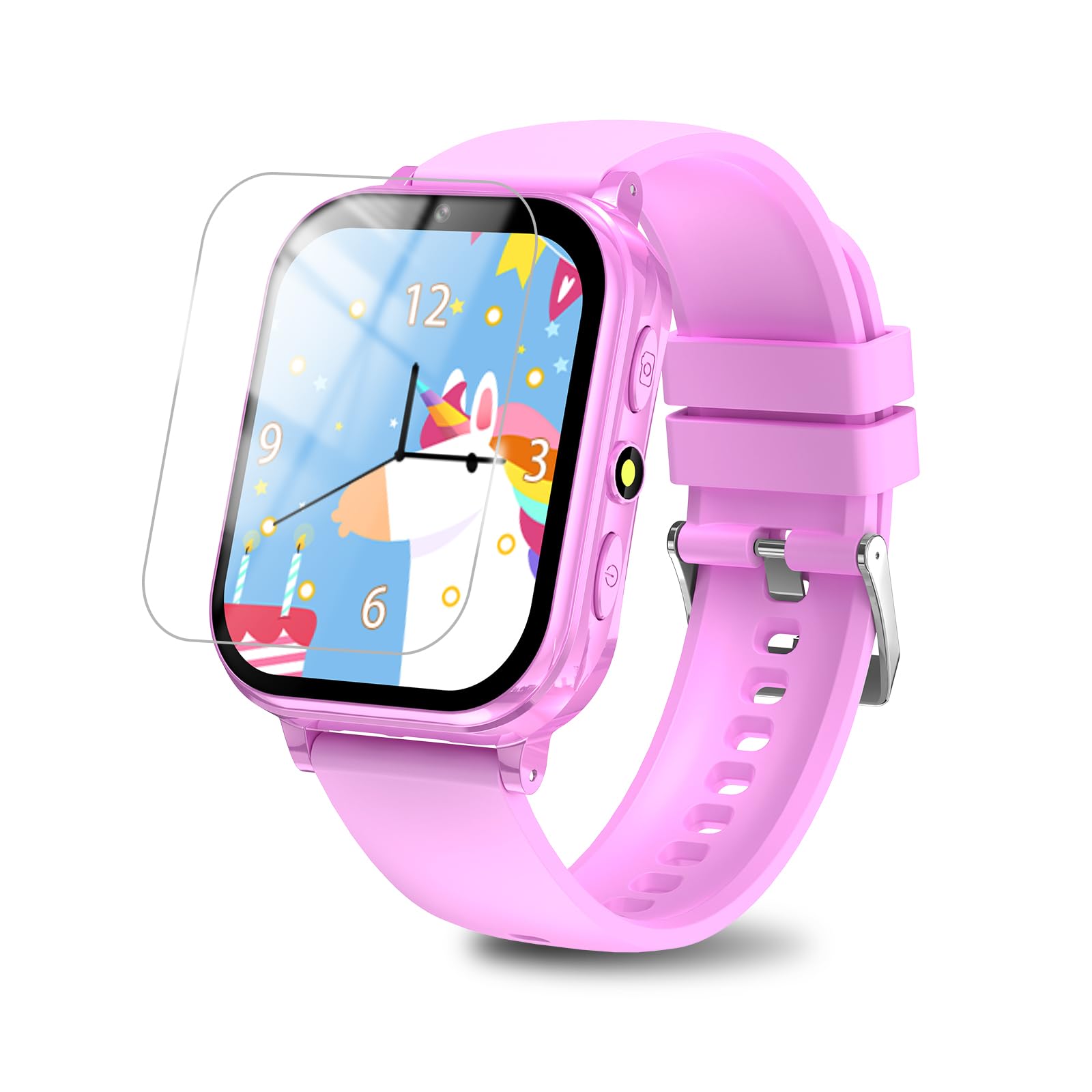 Amazon.com: AMYJOY Kids Game Watch Boys Girls with Puzzle Games Music Player Camera HD ...