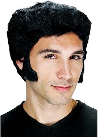 Amazon.com: Paper Magic Mens Freak & Easy Rocker Sideburns, Black/Brown ...