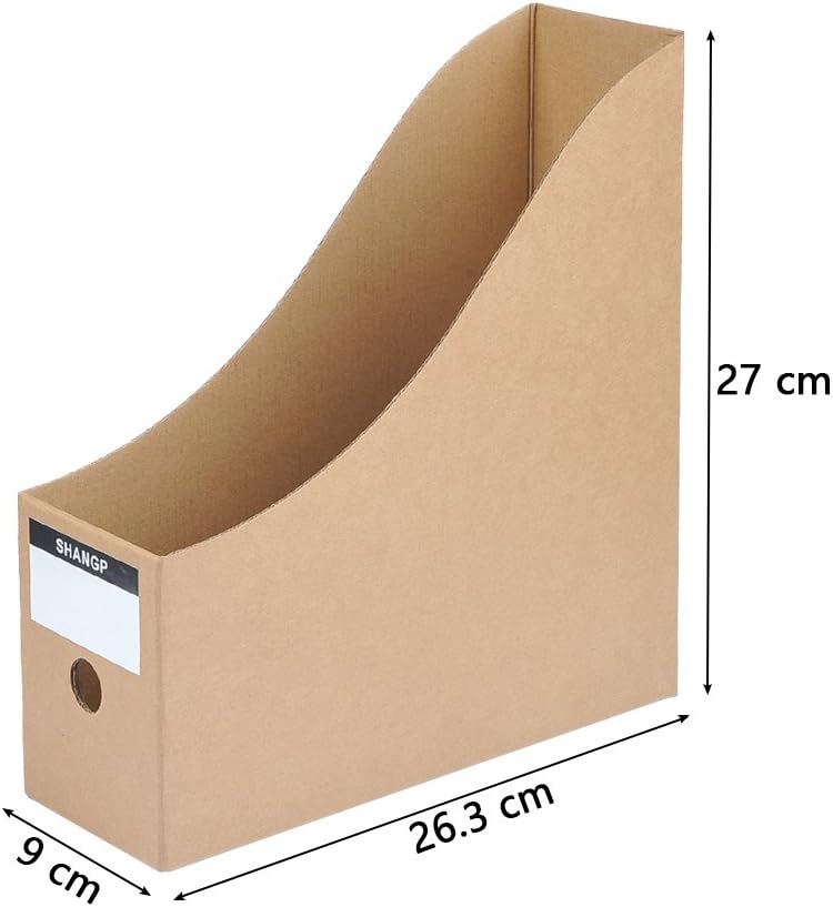 NA 5 Pcs Magazine Files, Cardboard Magazine Racks Magazine Box ...