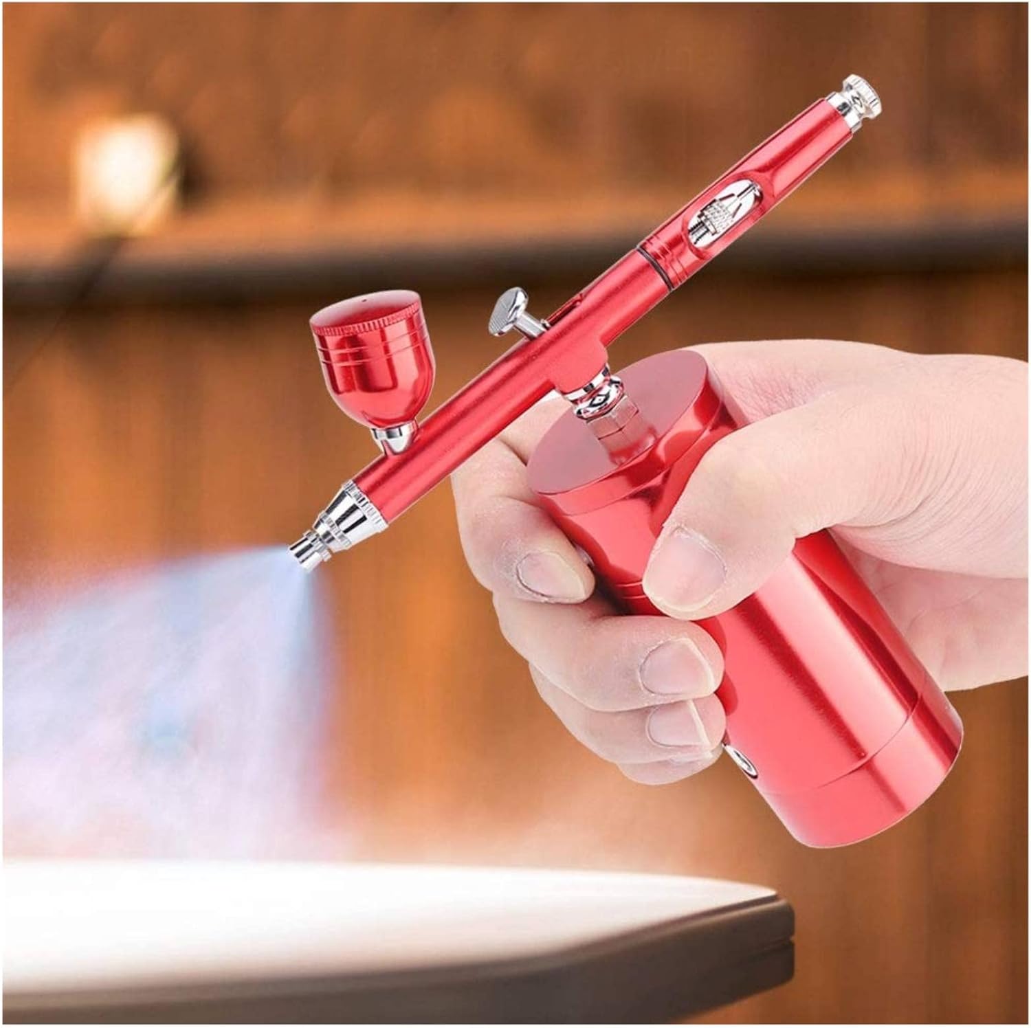 Maxmartt Airbrush Kit Rechargeable Cordless Airbrush Compressor Makeup ...