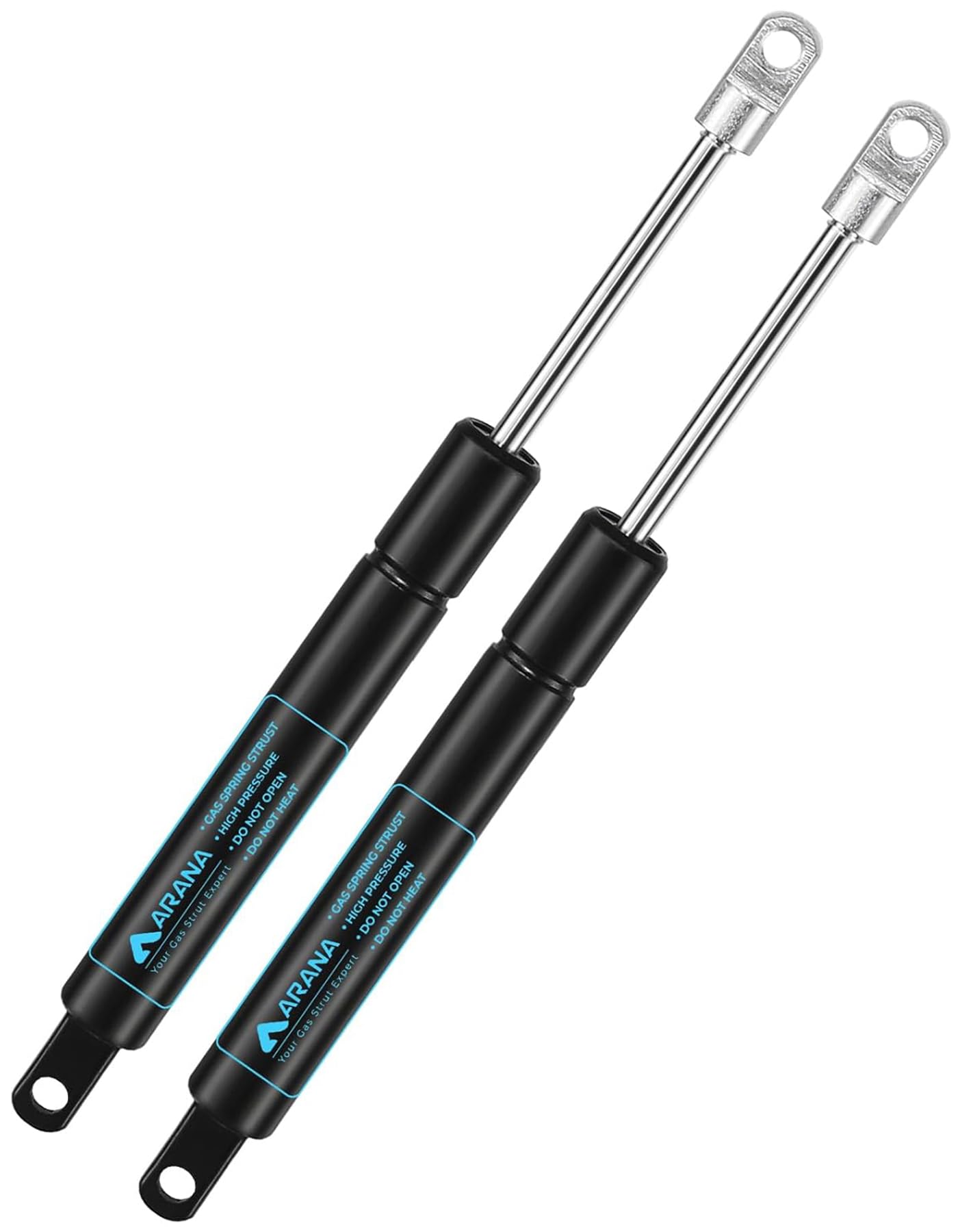 Amazon.com: ARANA 6 inch 200 N/45 LB Gas Struts Prop Shocks for Cabinet ...