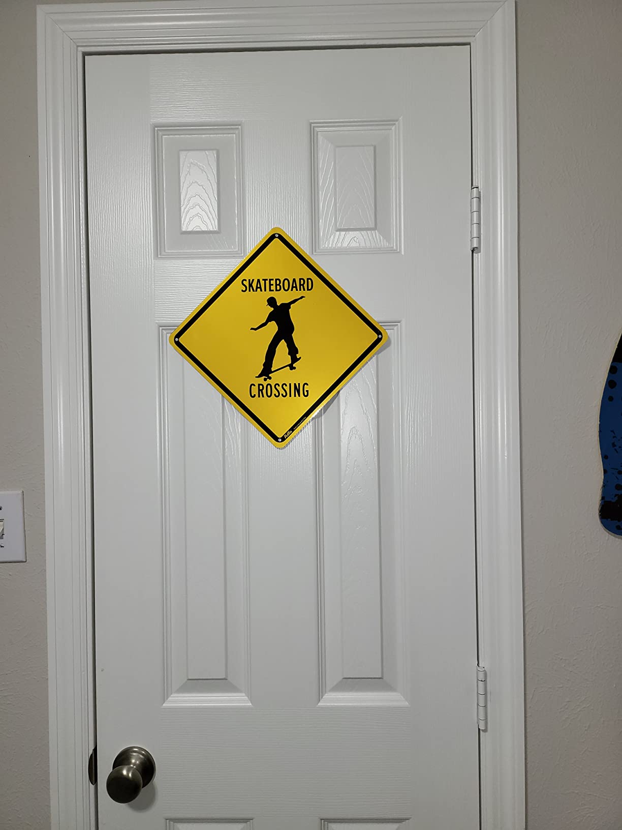 $2/mo - Finance Petka Signs and Graphics PKAC-0158 Skateboard Crossing ...