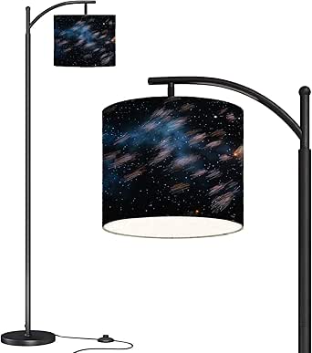 LOPYEIJFG Modern Arc Floor Lamp with Dimmer Mid Century Holiday ...