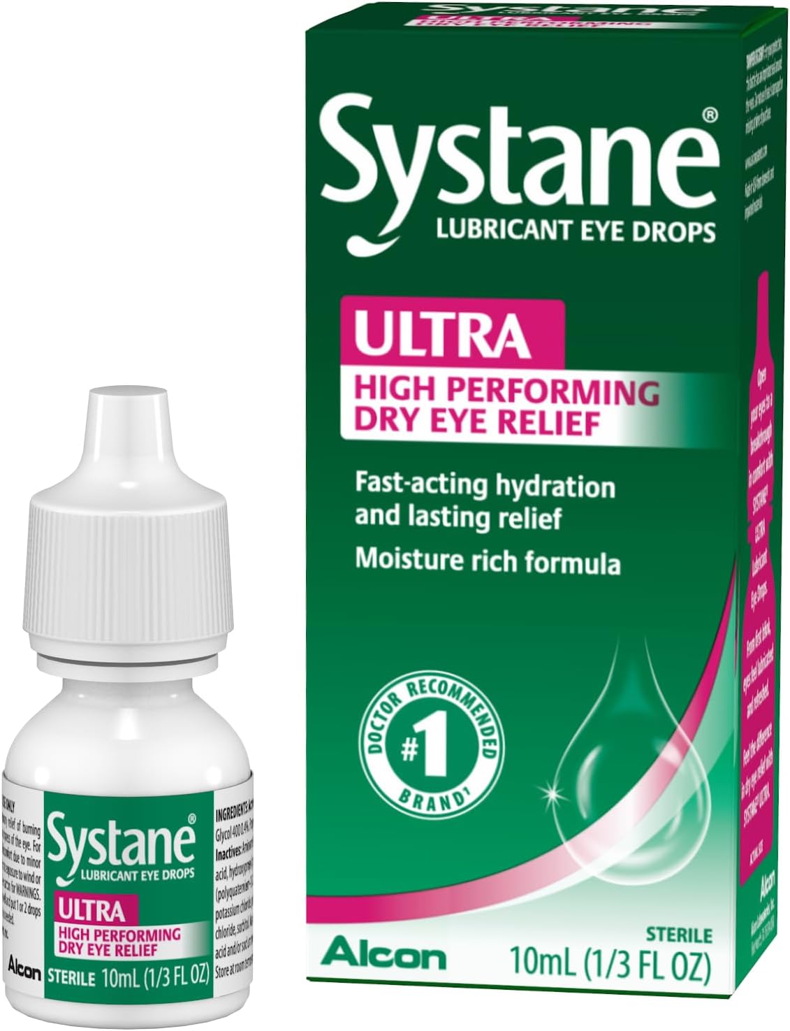 Amazon.com: Systane Ultra Eye Drops, Lubricant, High Performance 3mL (0 ...