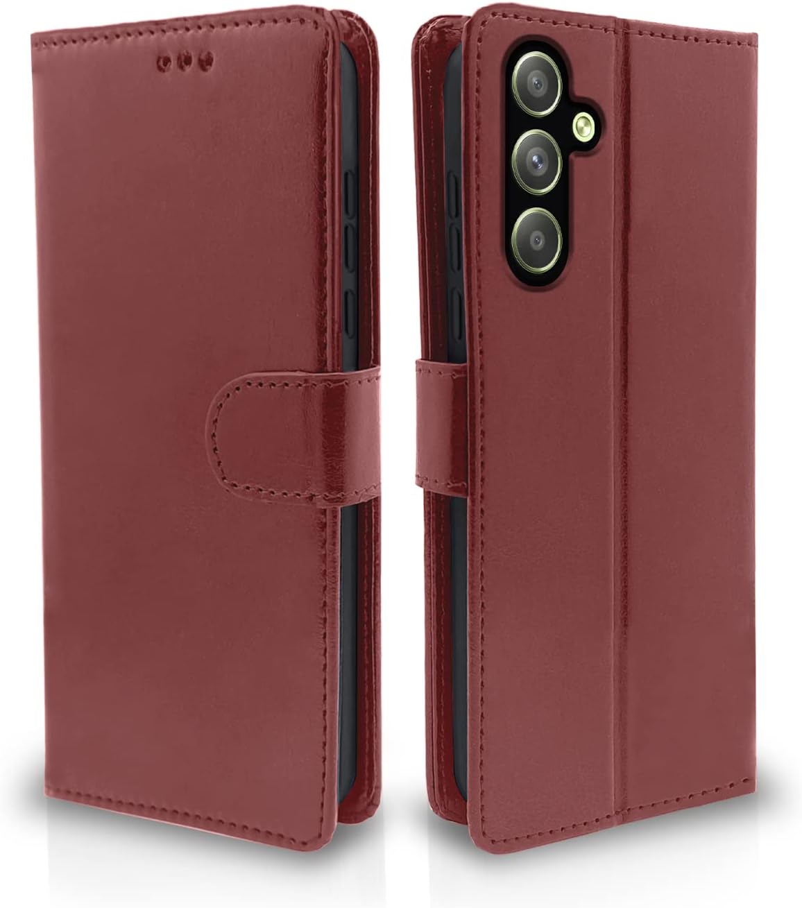 Pikkme Samsung Galaxy A54 5G Flip Cover Leather Finish | Inside TPU ...