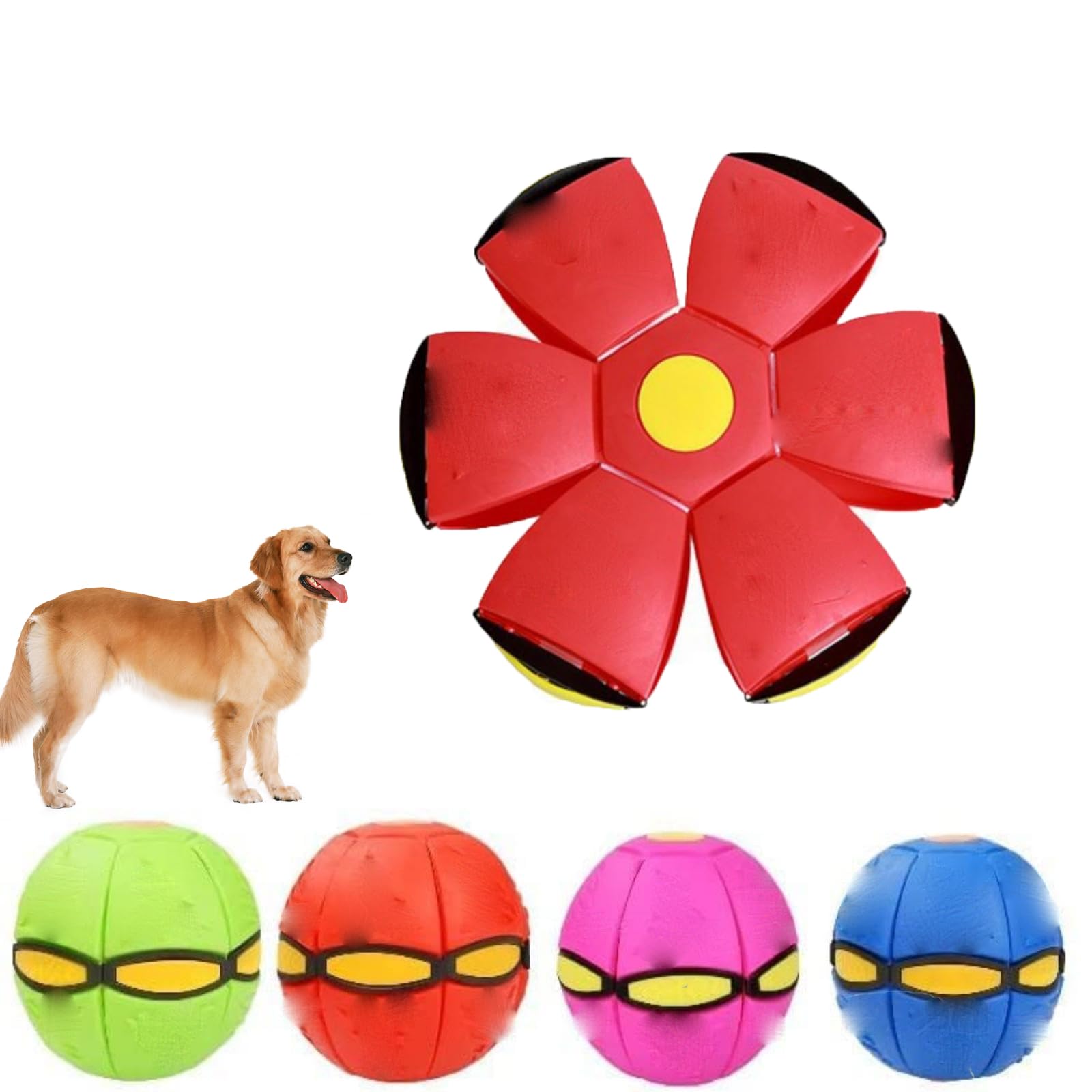 Amazon.com : The Doggy Disc Ball - Doggie Disc Ball for Large Small ...