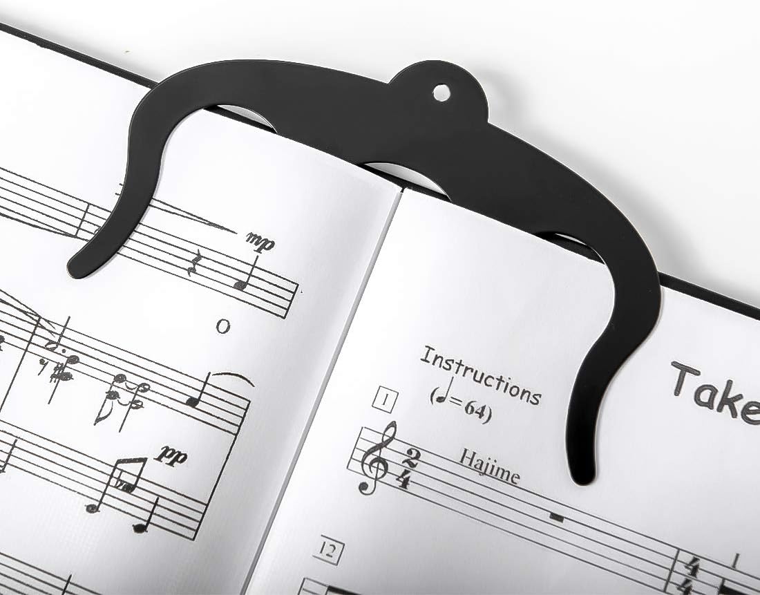 Amazon.com: Gold Clip- Music Book Mark and Page Holder : Office Products