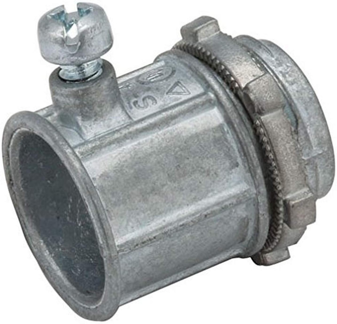Raco Hubbell 2122 Steel Connector, Set Screw, Insulated, EMT Conduit, 1 ...