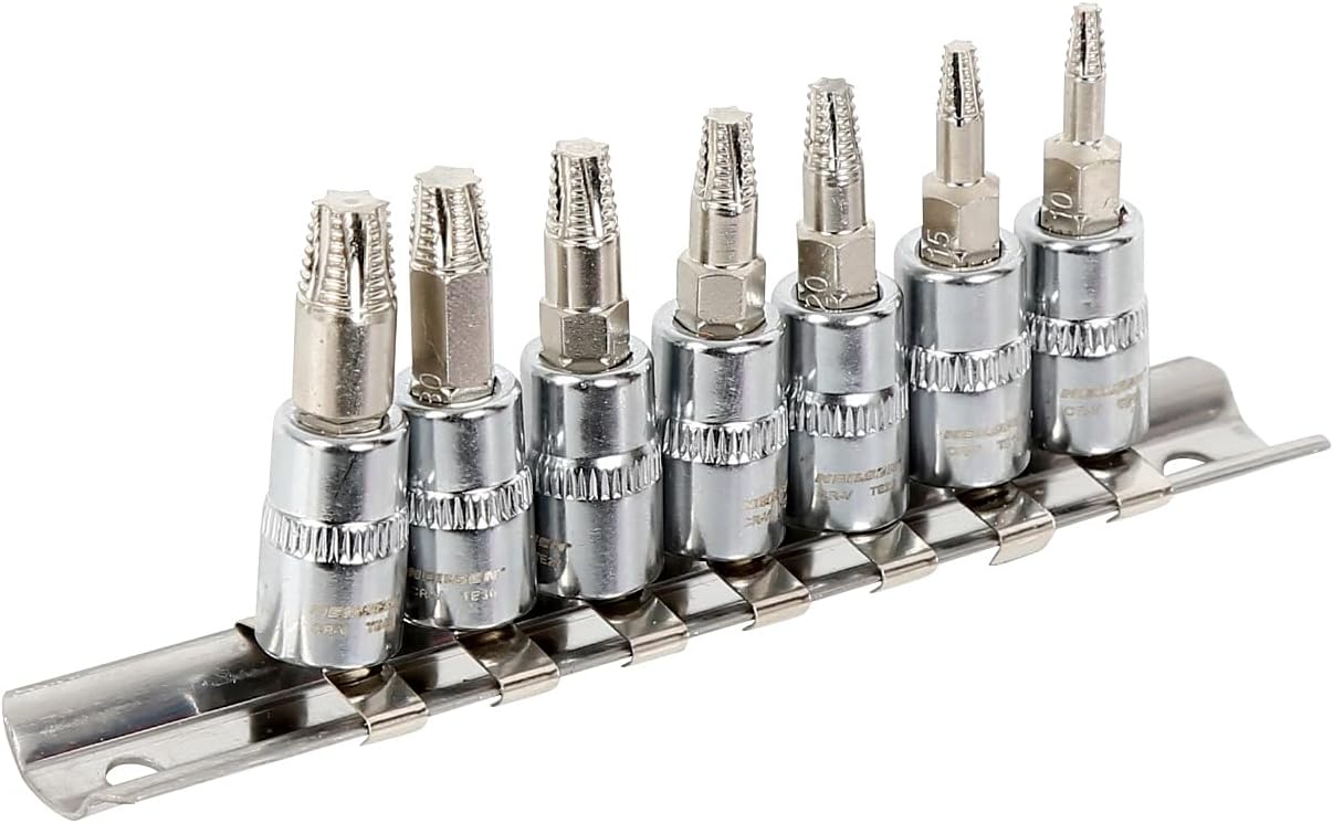 Laser 6844 Damaged Hex Bolt Extractor Set 7pc : Amazon.co.uk: DIY & Tools