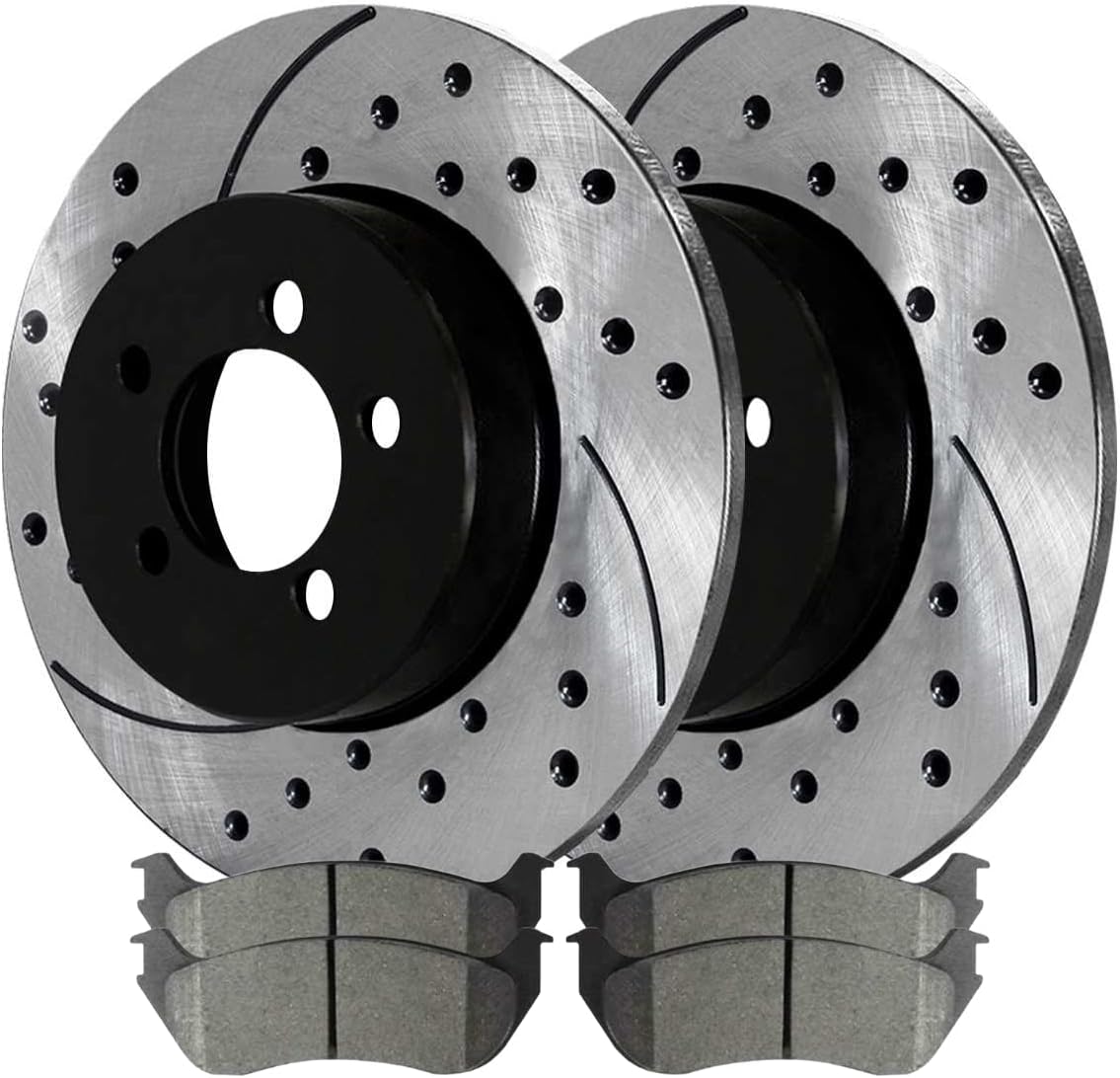 Amazon.com: AutoShack Rear Brake Kit Replacement for Ford Explorer ...