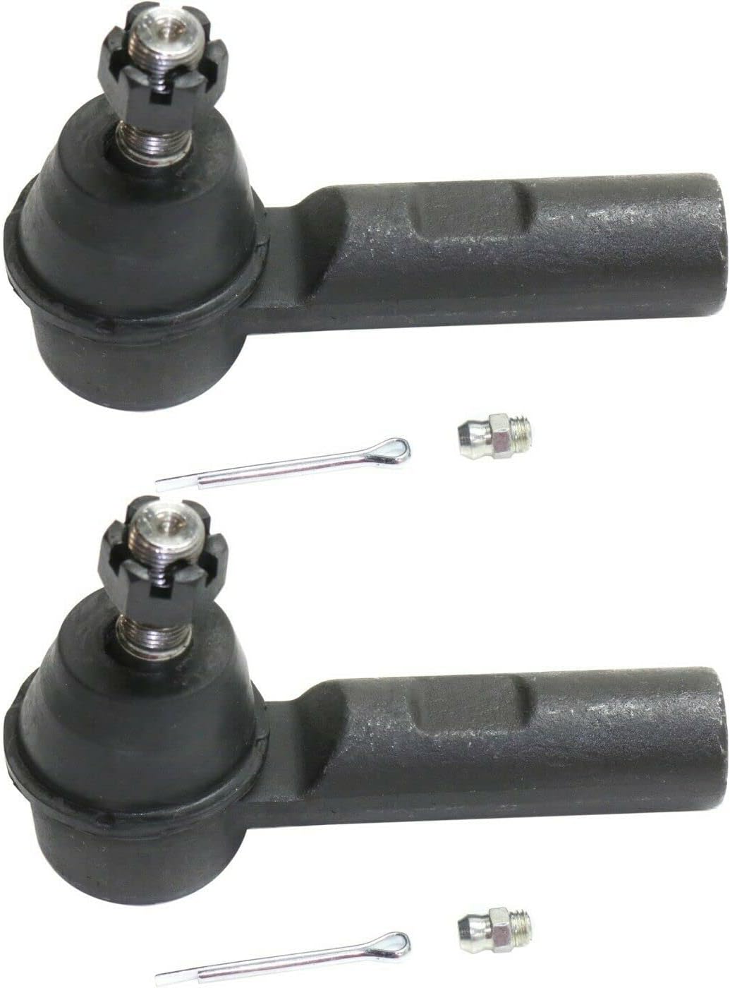 Amazon.com: Nagauna Set of 2 Tie Rod Ends Greasable Front Driver ...