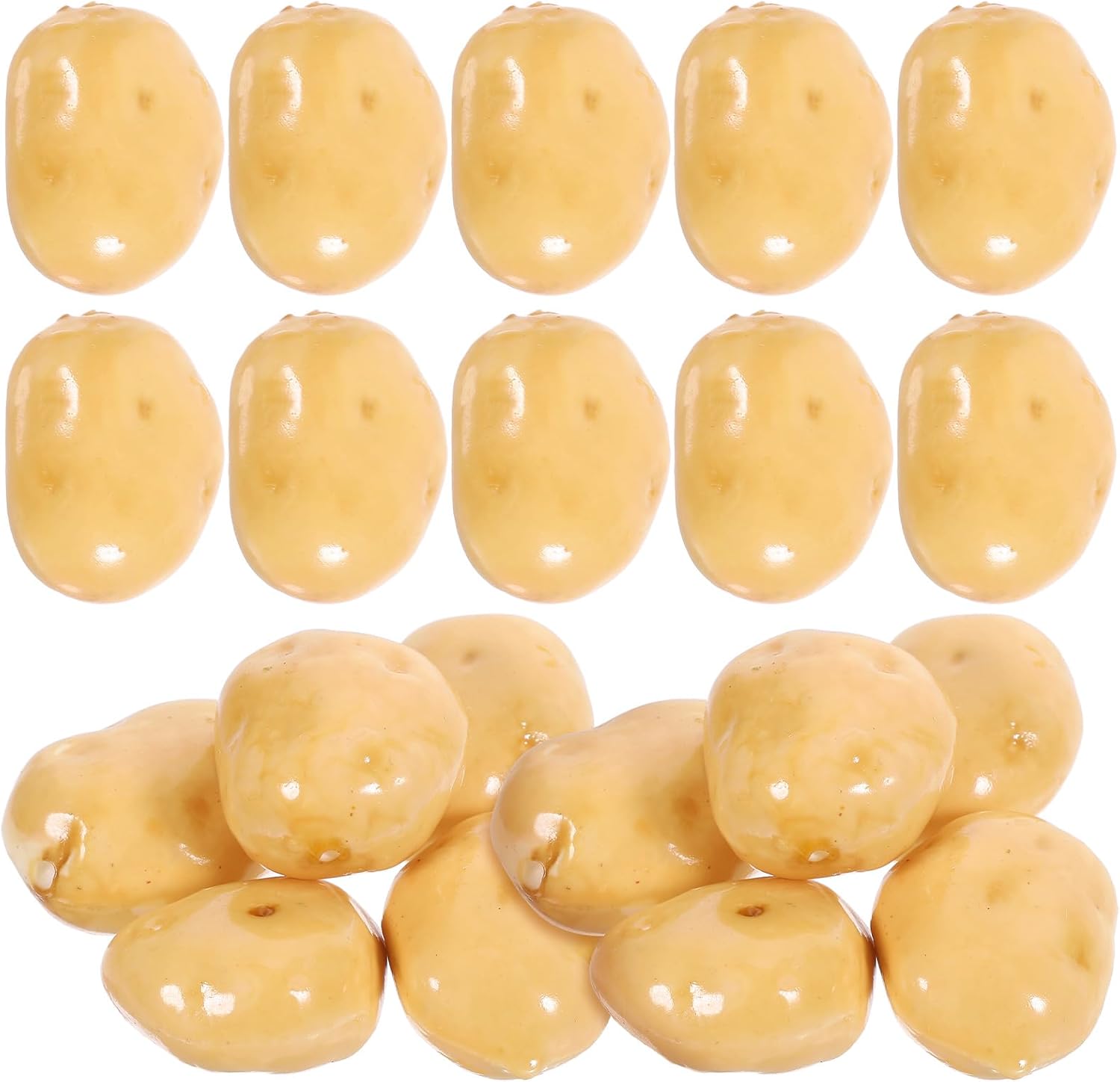 Amazon.com: LUOZZY 20 Pcs Fake Potato Models Artificial Vegetable ...