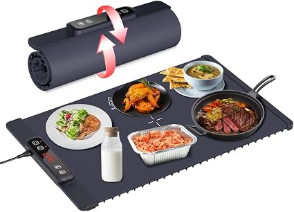 Amazon.com: Electric Warming Tray, Full Surface Heating Food Warming ...