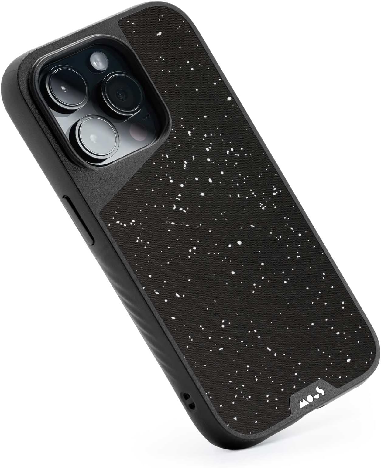 Mous - Case for iPhone 14 Pro Max - Speckled Black Fabric - Limitless 5 ...