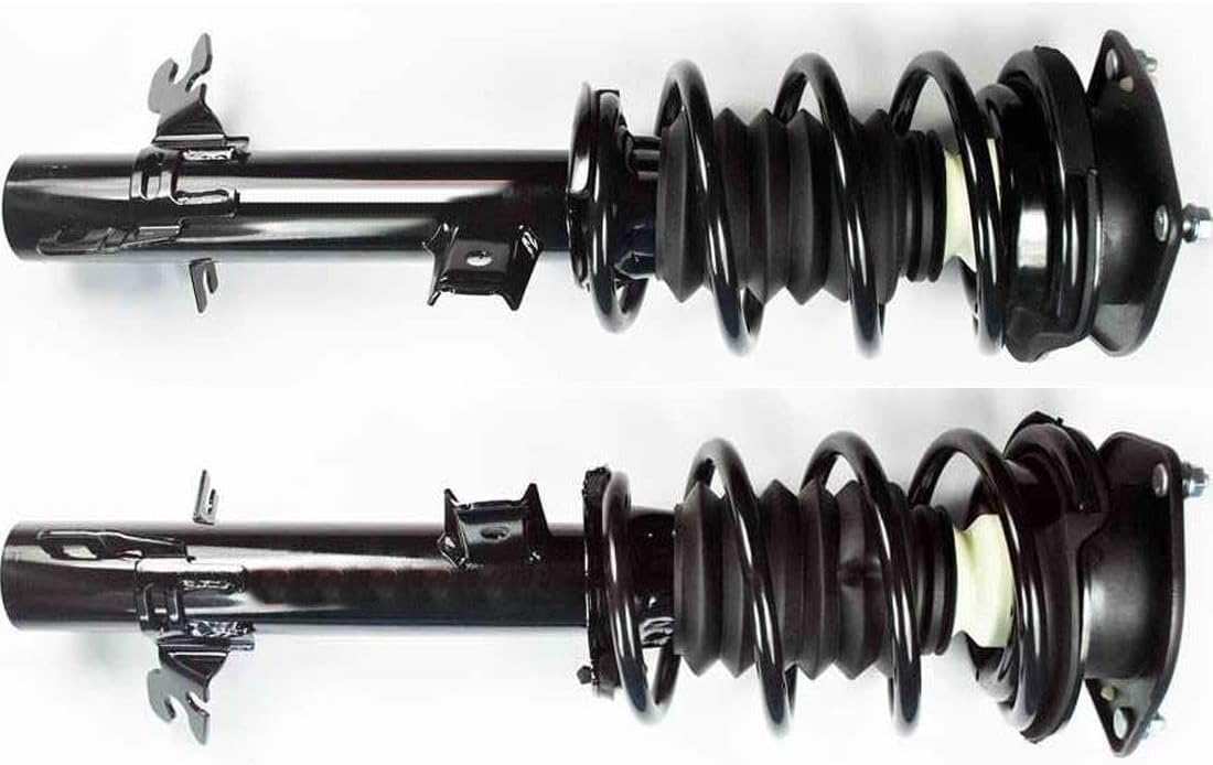 Amazon.com: Auto DN 2x Front Strut and Coil Spring Assembly Struts ...