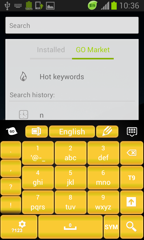 Yellow Keypad for Mobile:www.amazon.com:Appstore for Android