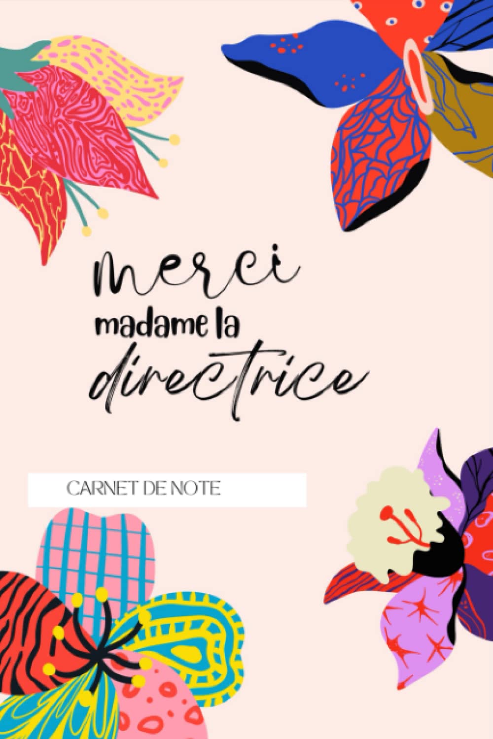 Merci Madame La Directrice Carnet De Notes Carnet De Notes | Desertcart ...