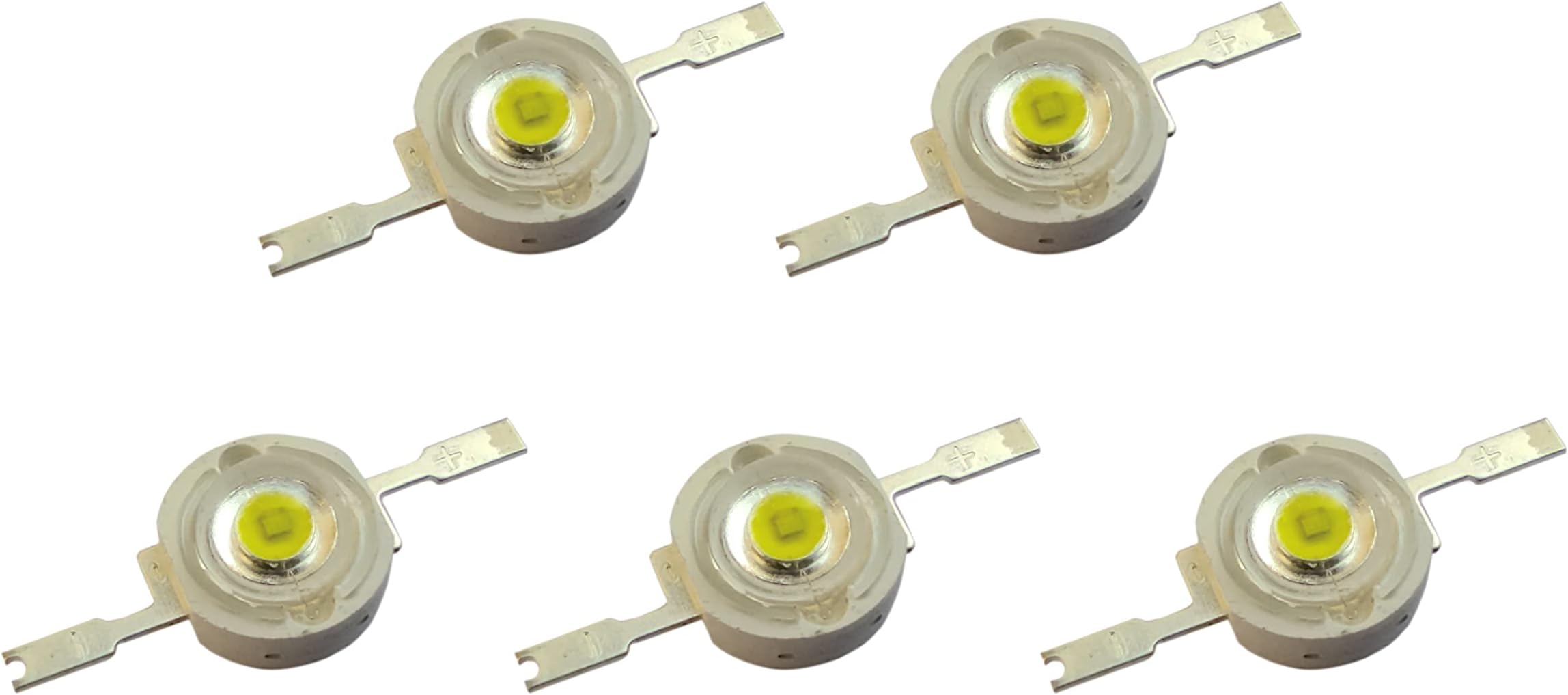 Buy Steko (6 Pieces 3 Watt Super Bright Cool White 6500K SMD LED Diode ...