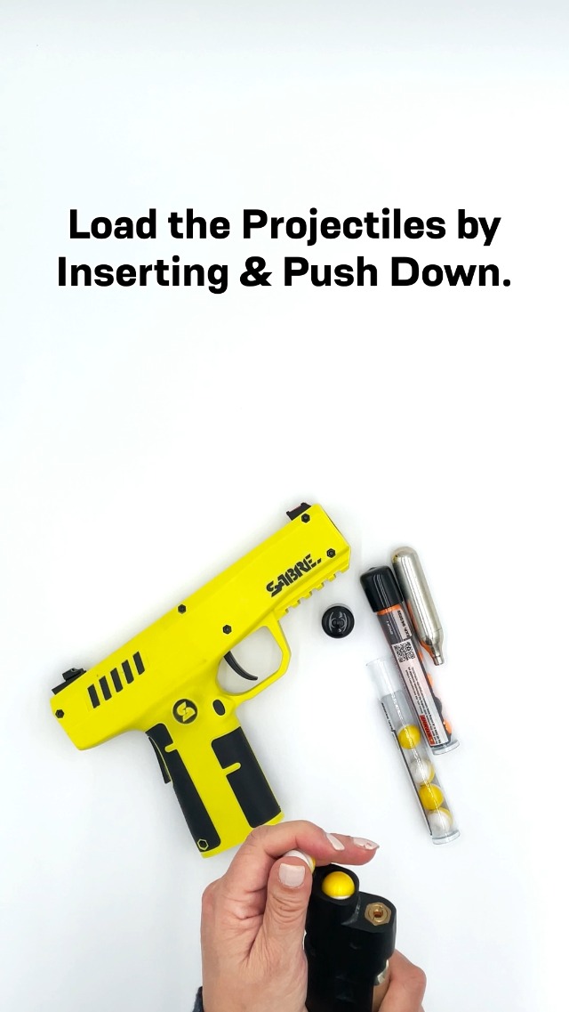 Watch SABRE Pepper Projectile Launcher - How to Reload on Amazon Live