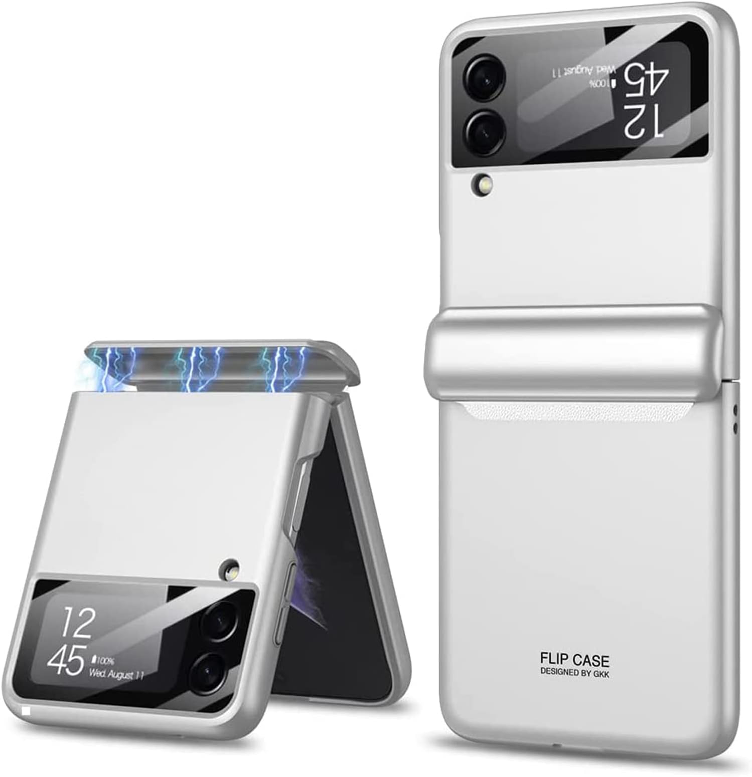Kapa Ultra Thin Back Cover for Galaxy Z Flip4 / Z Flip 4,Magnetic Hinge ...