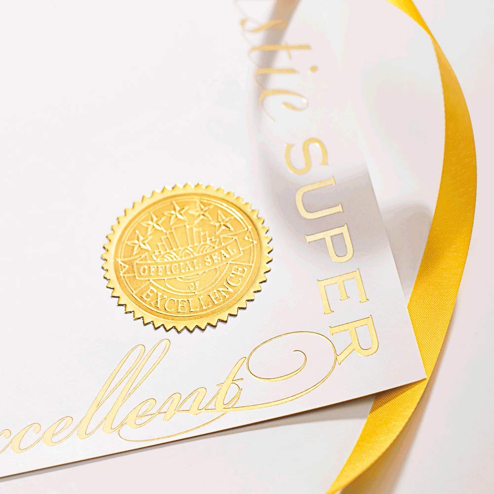 Certificado Sello Dorado