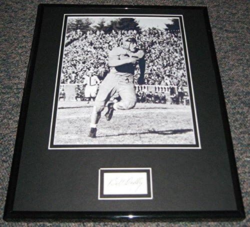 Bill Dudley Autographed Photo - Bullet Framed 11x14 Display Duke - JSA ...