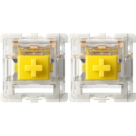 Amazon.com: RK ROYAL KLUDGE Yellow Switches, 50gf 3 pin Quiet Linear ...