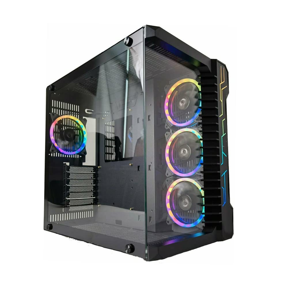 Buy Rhinomax A19 Series Gamma X1 M-ATX/ATX/ITX Computer Gaming Case 2 ...