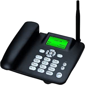 Quadband GSM Classic Desk TelePhone, Wireless SIM Card GSM Classic Desk ...