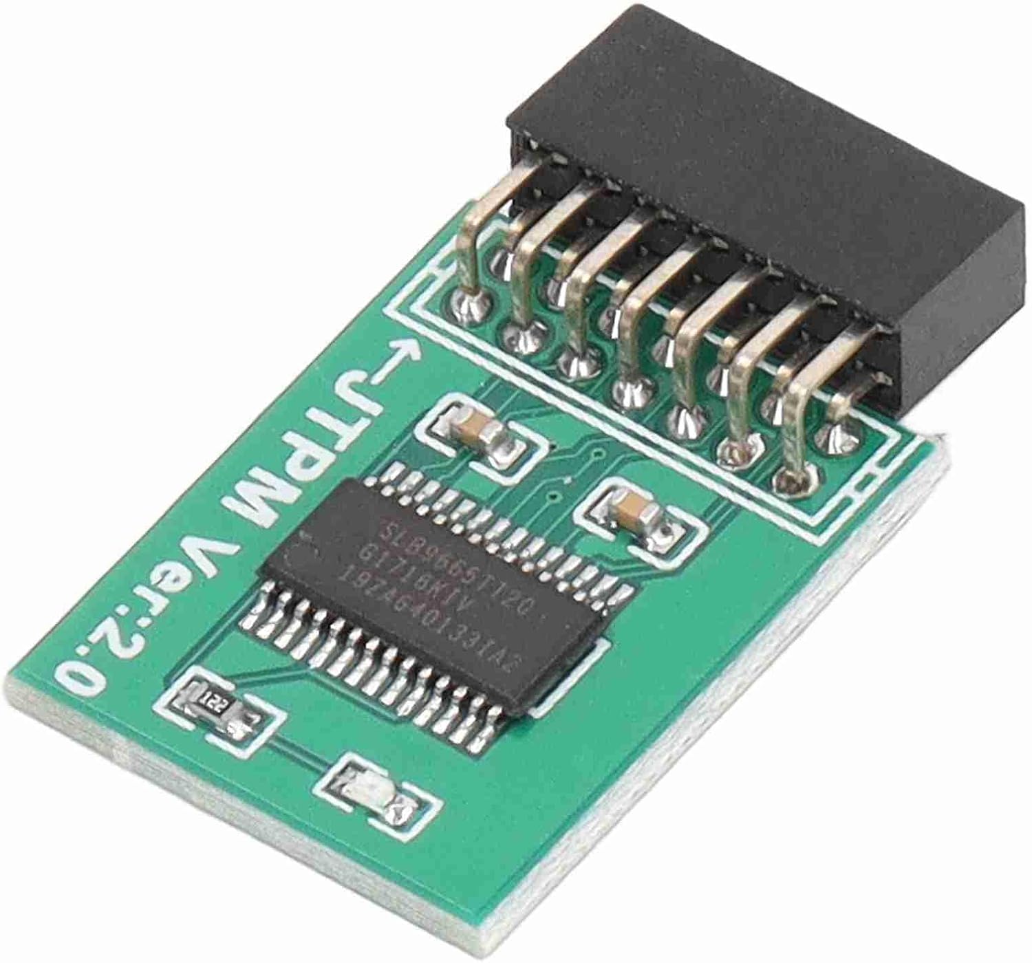 Amazon.com: TPM Module, 14 Pin for TPM 2.0 Module LPC Interface Strong Encryption TPM Module ...