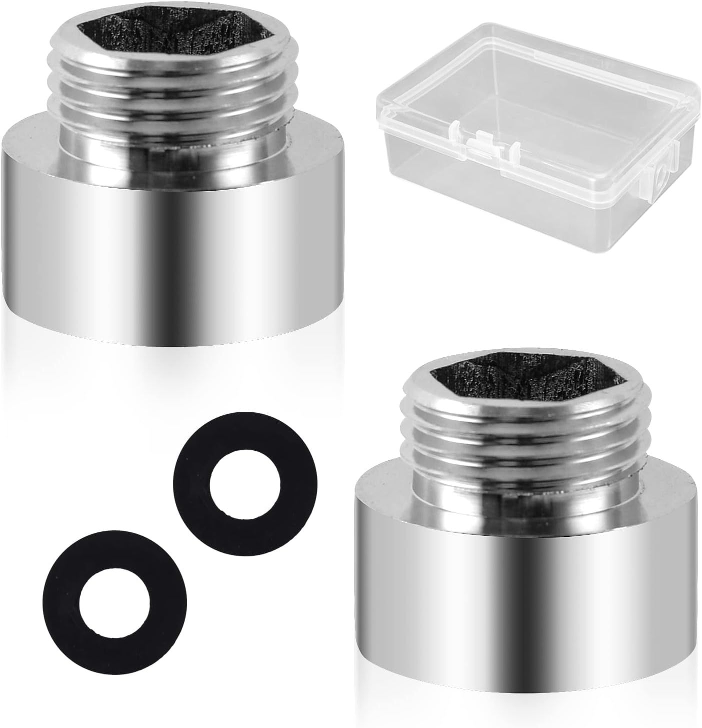 2 pieces reducer 3/4 inch to 1 inch male thread/female thread for ...