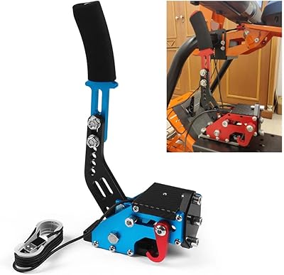 Amazon.com: CNRAQR PC/PS4/PS5 Racing Game USB Handbrake 16Bit SIM for ...