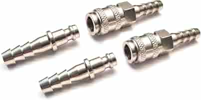 Quick Release Gas Couplings 2x Inline Quick Release Couplings For 8mm ...