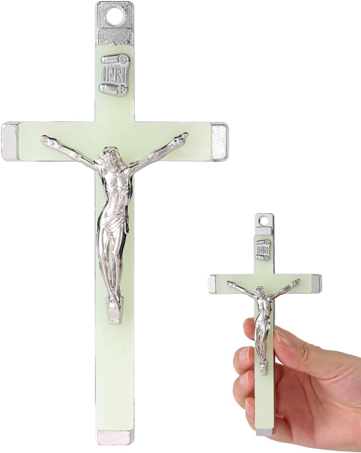 Amazon.com: VINETEN Crucifix Wall Cross | Eternal Light Ensemble ...