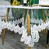 Amazon.com: Jeloris Plastic Clear Rectangle Tablecloth Vinyl PVC ...