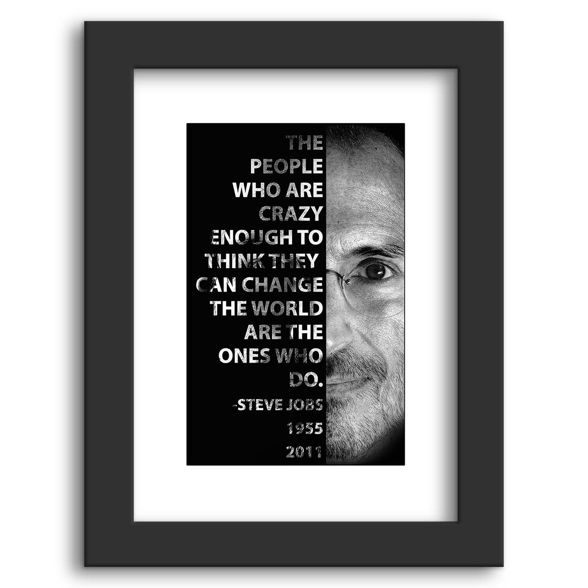 DmcreativityCraft Steve Jobs Motivational Posters Quotes Wall Frames ...