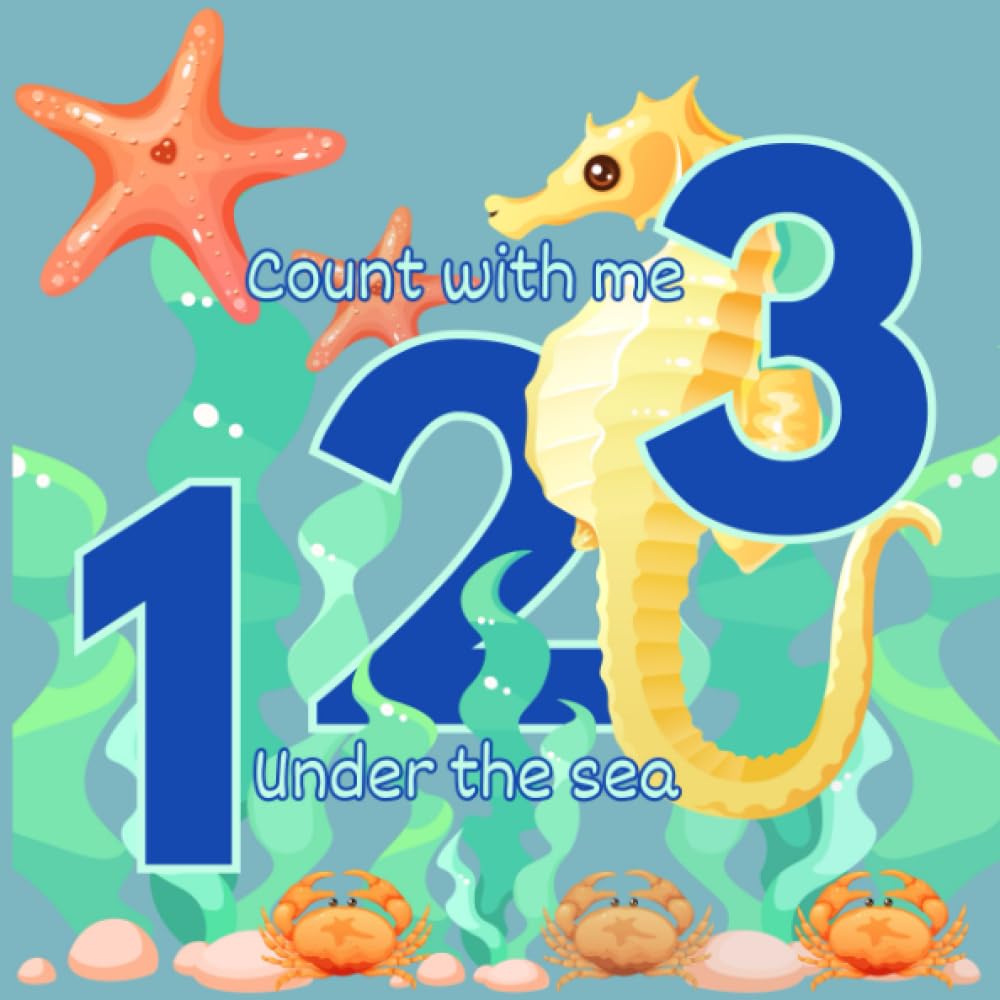 Amazon.com: Count with me, 1 2 3, Under the Sea: Count to 10 with sea ...