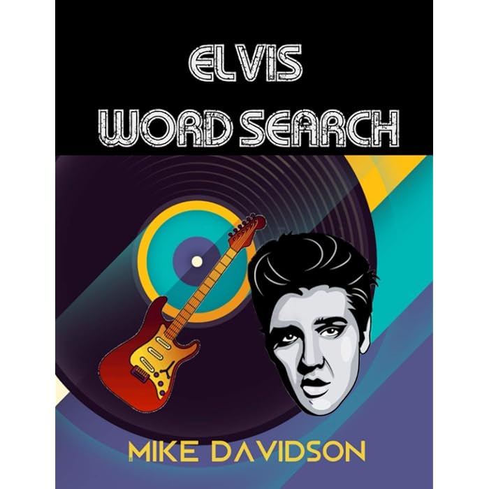 Buy Elvis Word Search Elvis Word Search Puzzle Books For Adults Online 