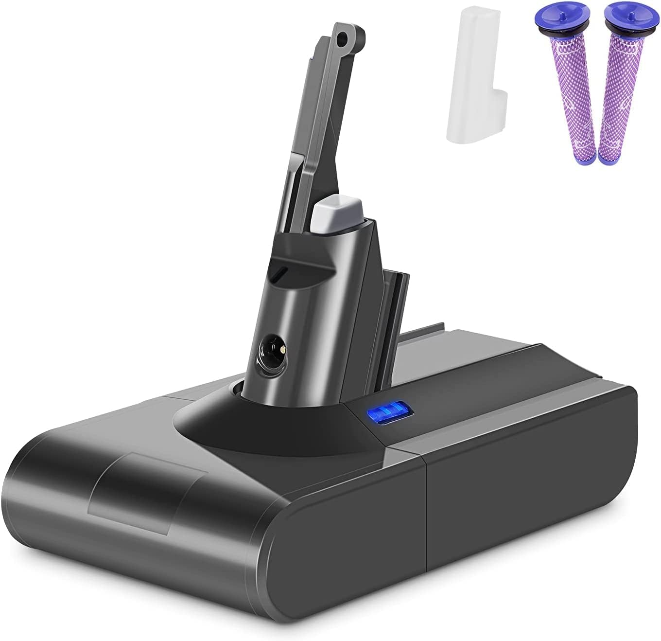 Amazon.com: 21.6V 5.0Ah Lithium-ion Replacement for V8 Battery ...