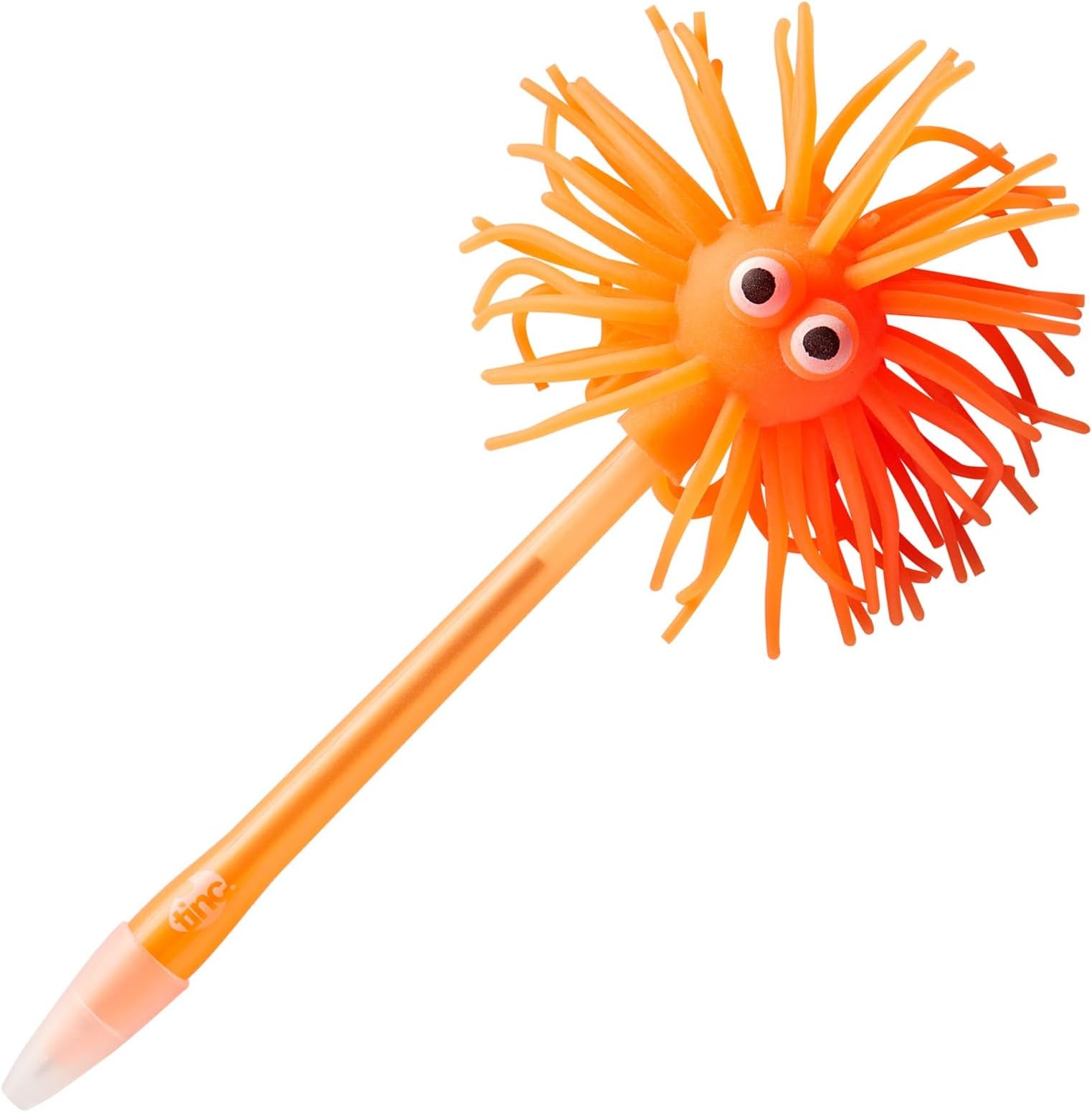 Tinc Light-Up Silicone Topped Fuzzy Character Ballpoint Pen with Lid ...