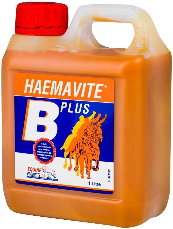 Equine Products Haemavite B Plus Horse Supplement, 1 Litre. Iron ...