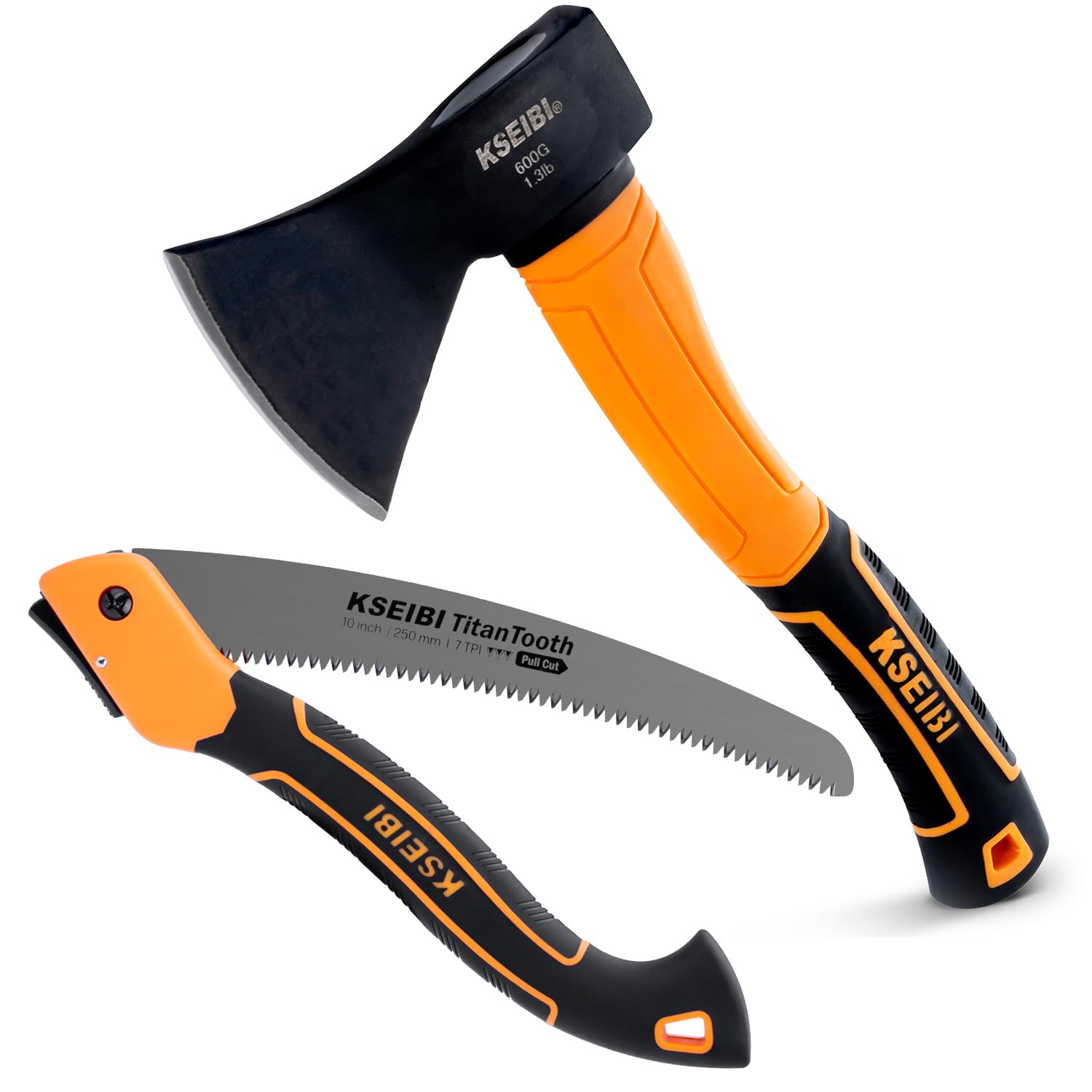 Amazon.com : The Original KSEIBI Camping Hatchet with New New Folding ...