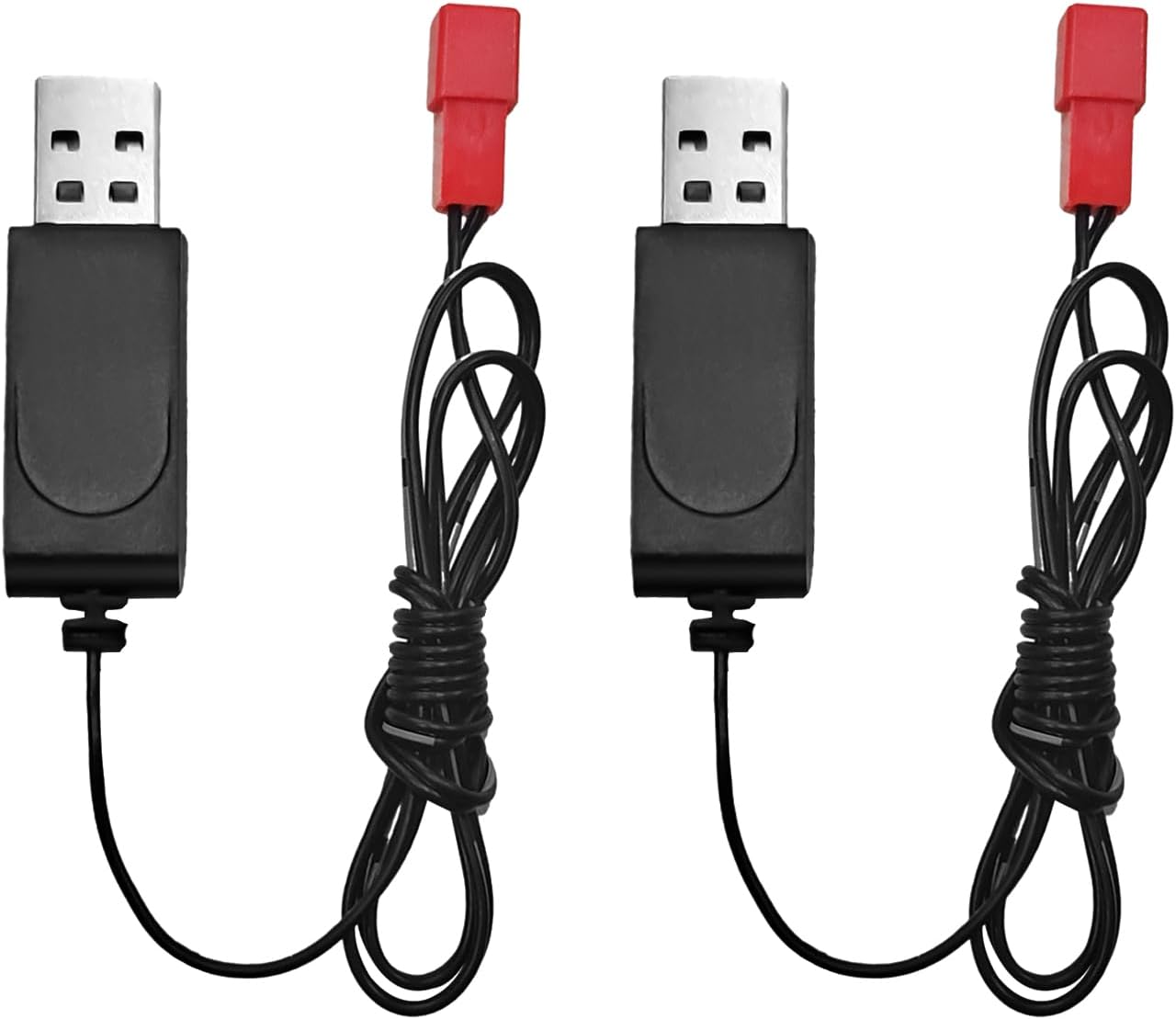 Amazon.com: FLY RC 2Pack XT60 Male Connector Plug to 4mm Banana Plugs ...