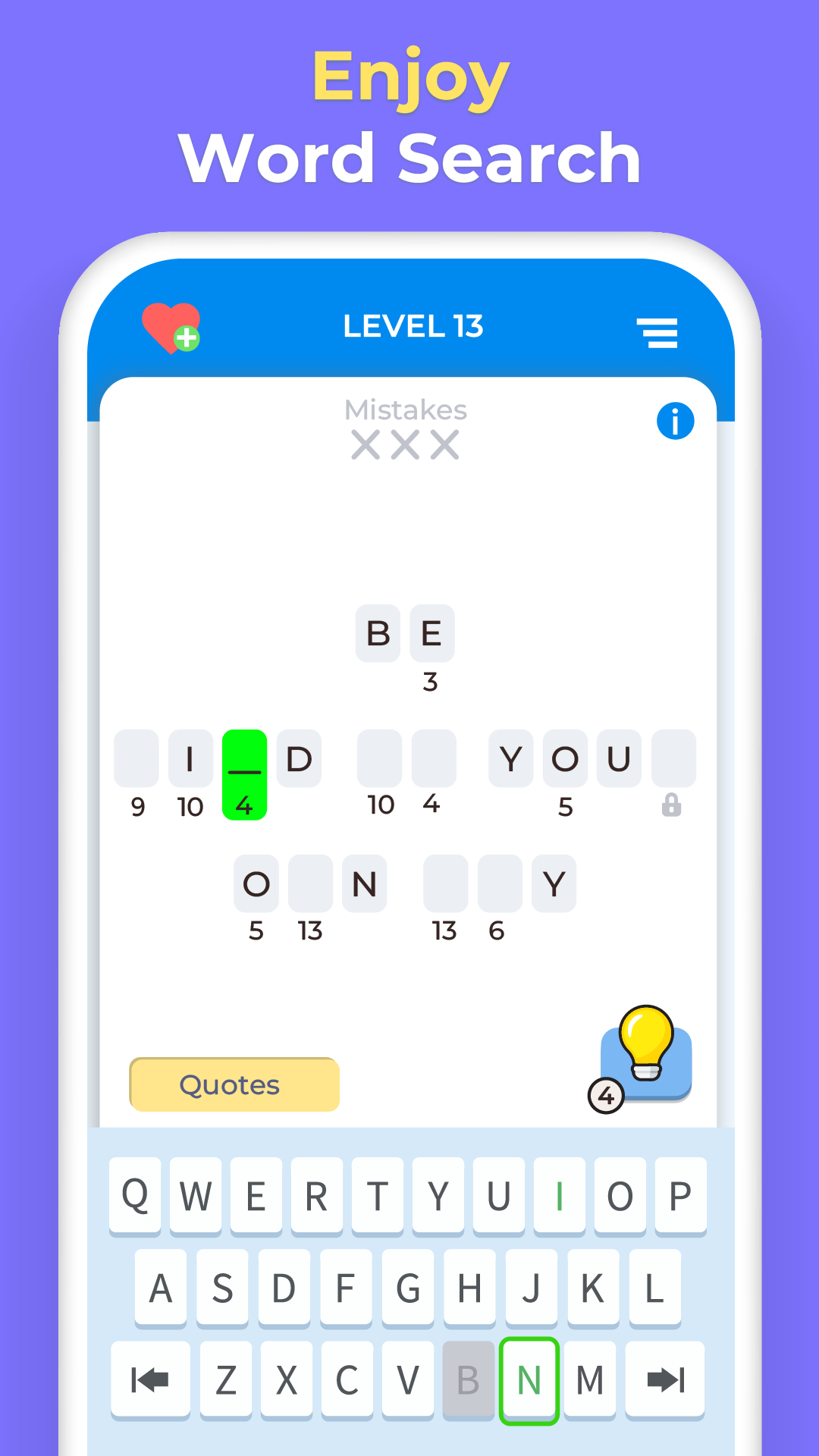 Cryptogram Letters and Numbers Game - Cryptograms Puzzle Books For ...