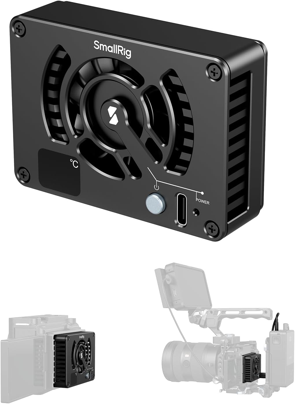 Amazon.com: SmallRig TEC Camera Cooling Fan for Sony Mirrorless Camera ...
