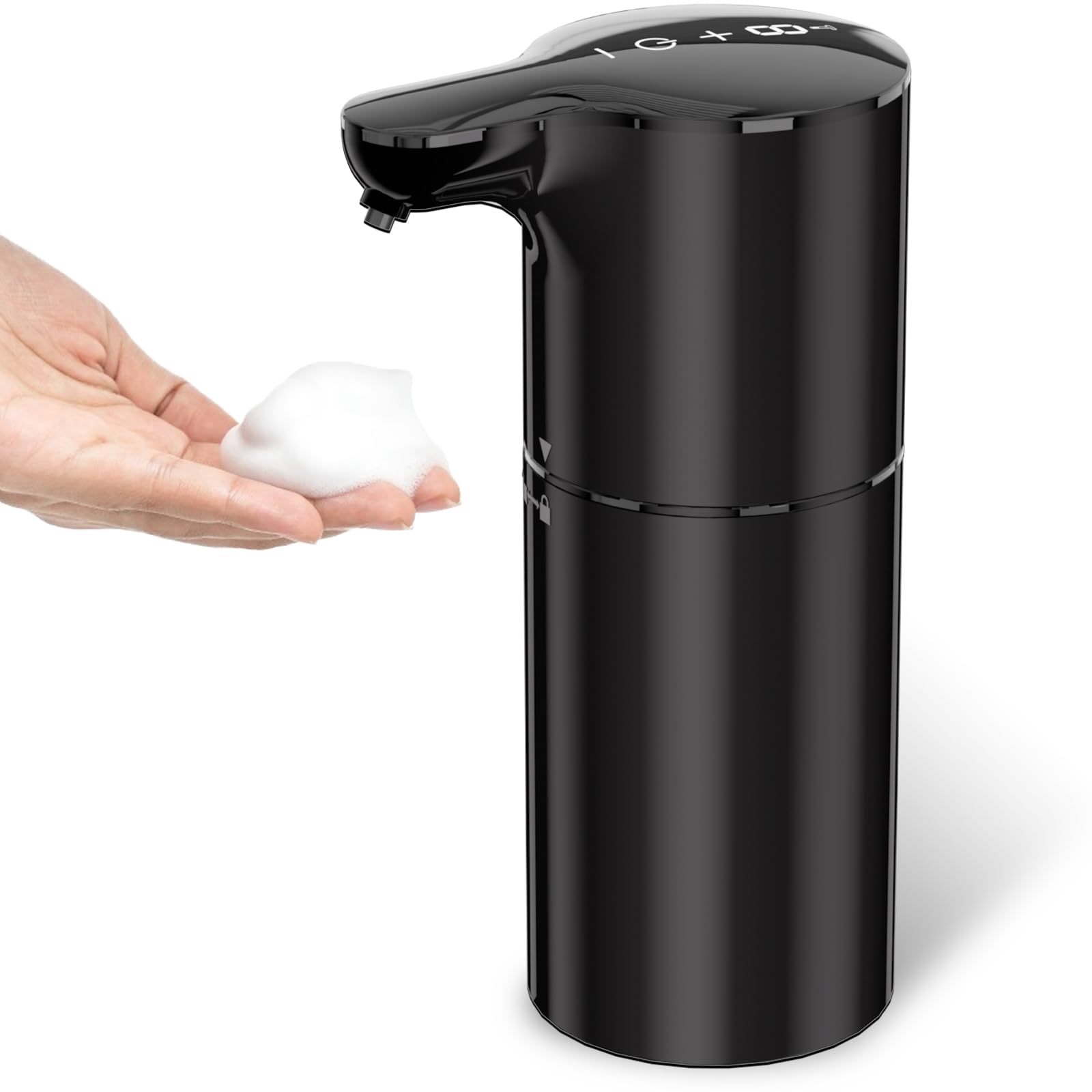 YIKHOM Automatic Foaming Soap Dispenser, 15.37 oz/450mL Touchless ...