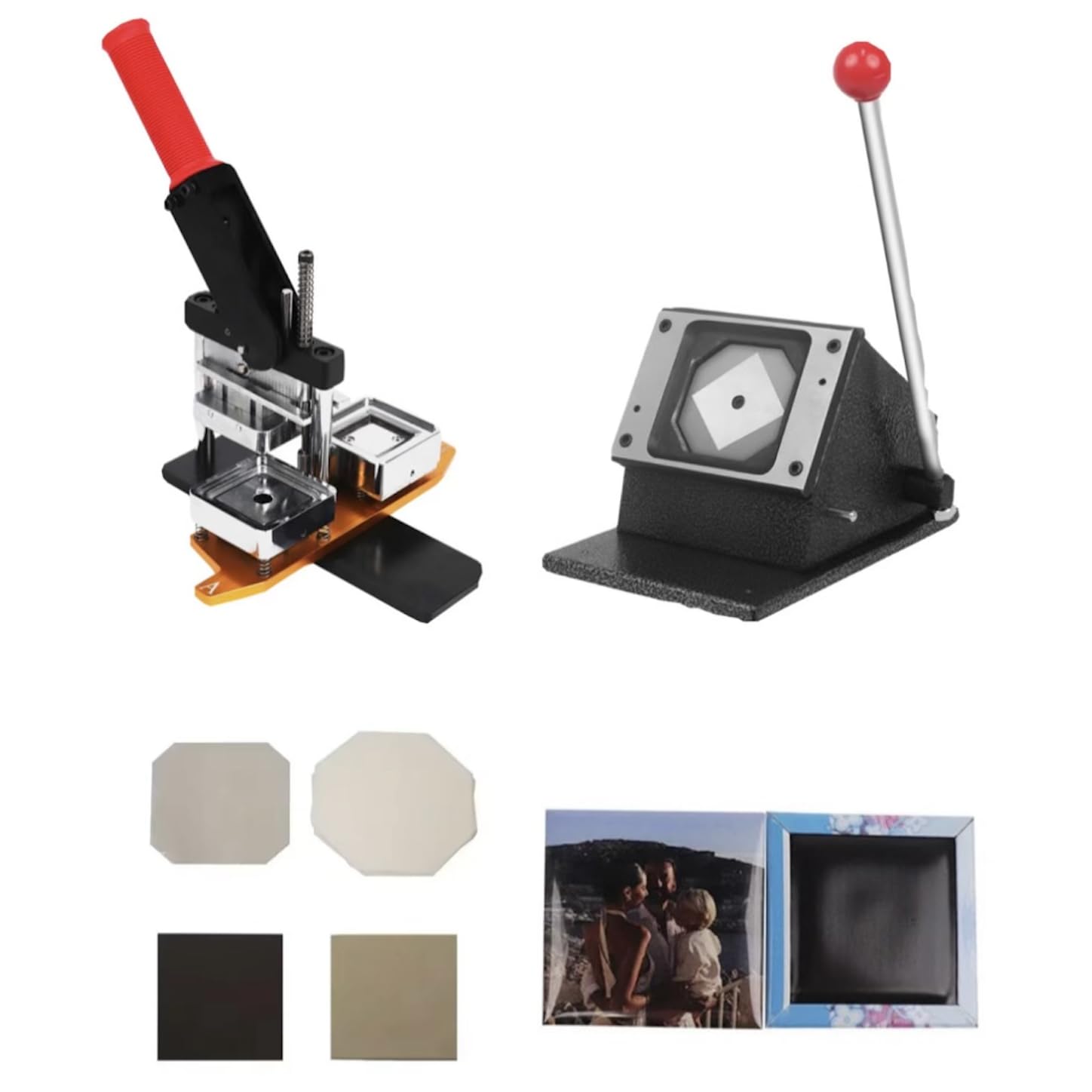 Amazon.com: 2x2inch Square Fridge Magnet Maker Machine DIY Refrigerator ...