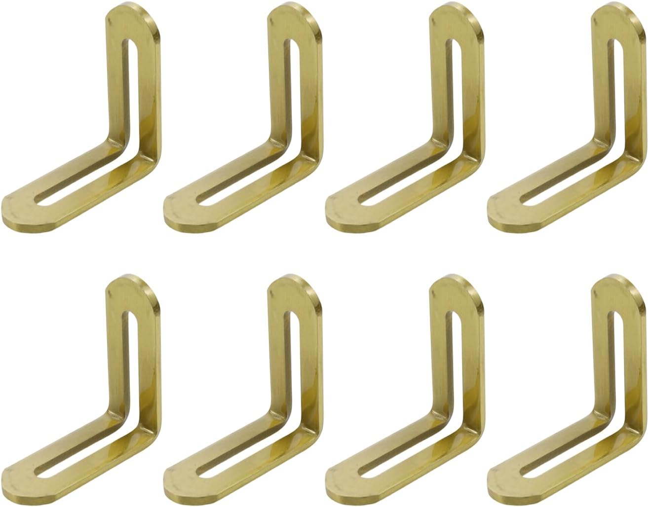 Amazon.com: KUMGROT 8pcs Adjustable L Bracket Stainless Steels L Shape ...